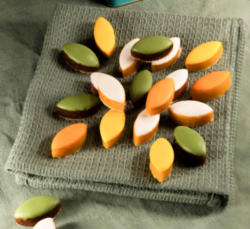 The traditional recipe for calissons d'Aix