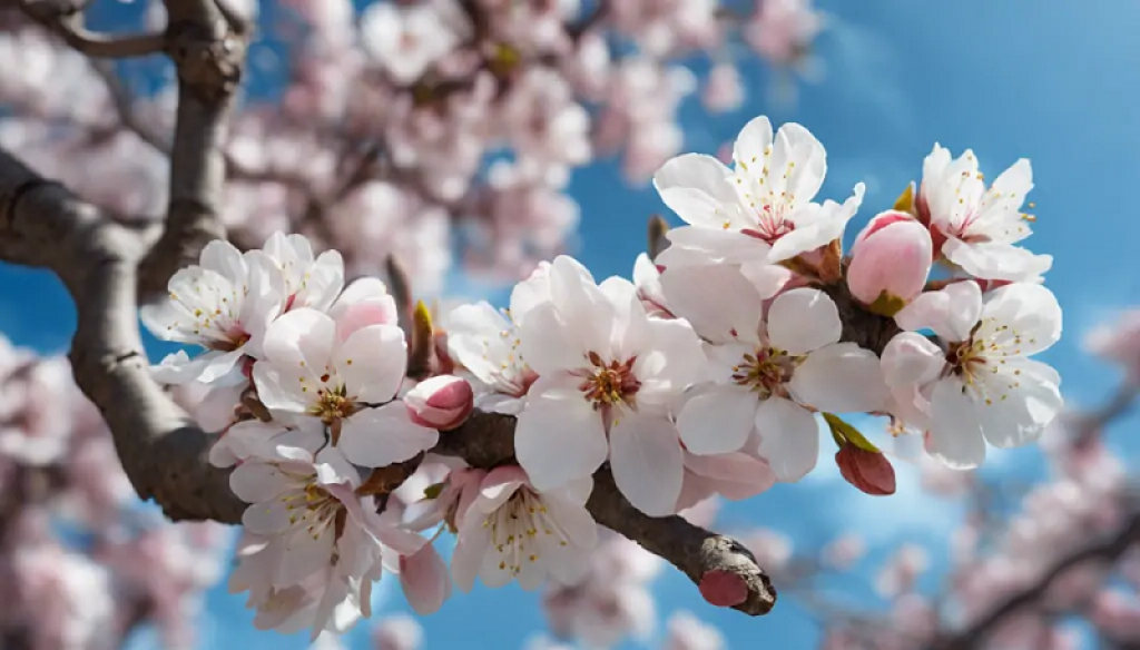 Les Amandiers en fleurs en Provence - photos, informations