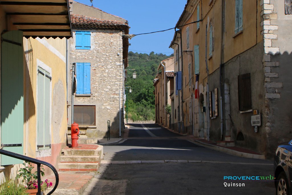 Quinson - joli village du Verdon - Provence Web