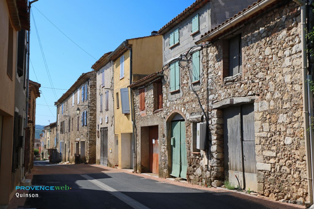 Quinson - joli village du Verdon - Provence Web