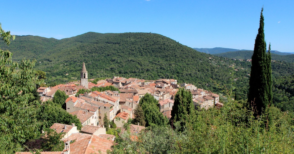 Bargemon - lovely village of the Var - Provence, France