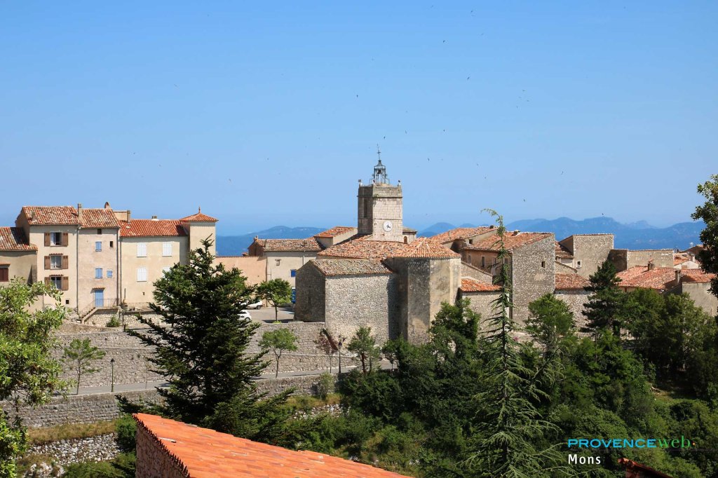 Mons en Provence - Village du Haut Var - Provence Web