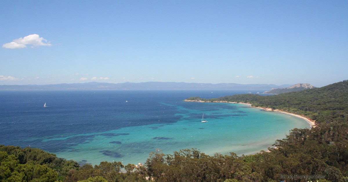 La Plage de la Courtade à Porquerolles : bienvenue au paradis