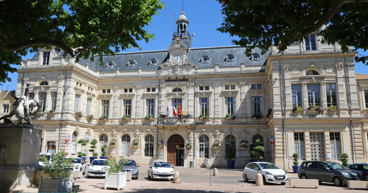 Bollène - a charming town in Vaucluse - Provence, France