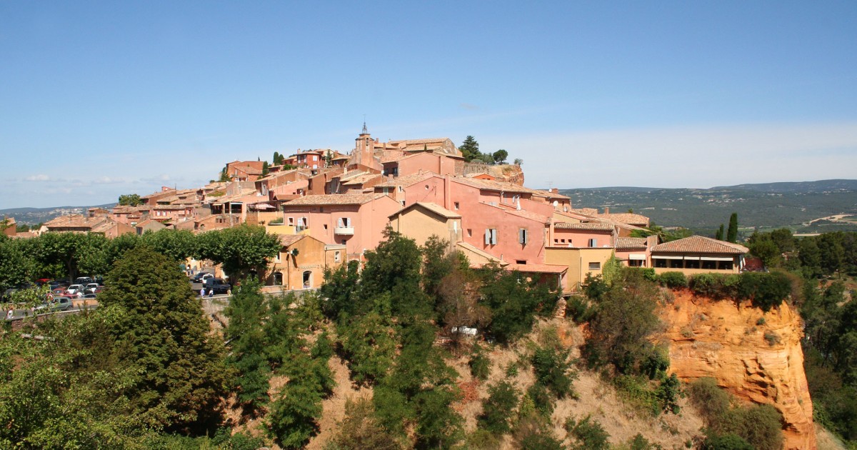 Roussillon - a gorgeous village in the Luberon - Provence, France