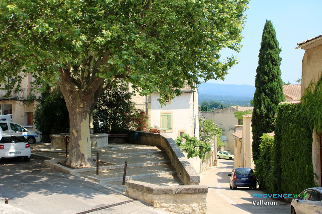 Velleron - Village in the Vaucluse - Provence Web - France